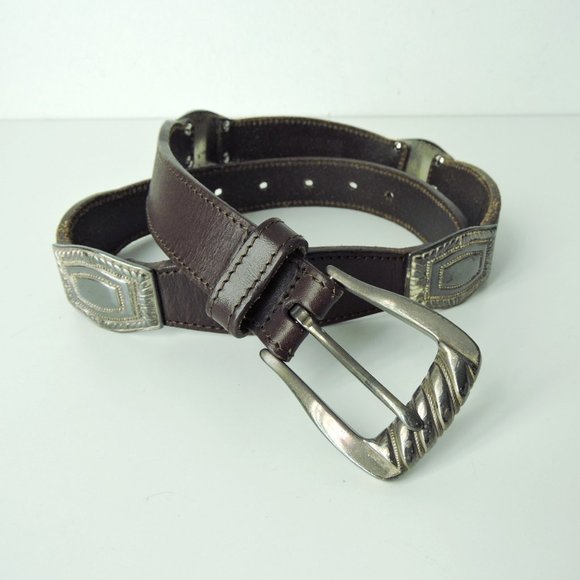 Relic | Accessories | Vintage Relic Belt Brown Genuine Leather ...